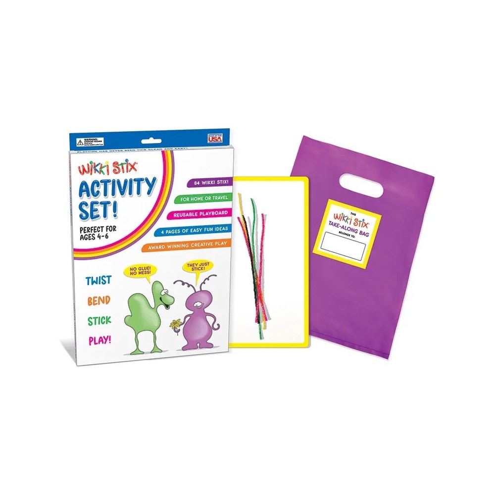 Wikki Stix Set d'Activités